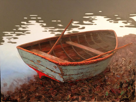 Lake Boat By Karl Soderlund | GearyGallery.com