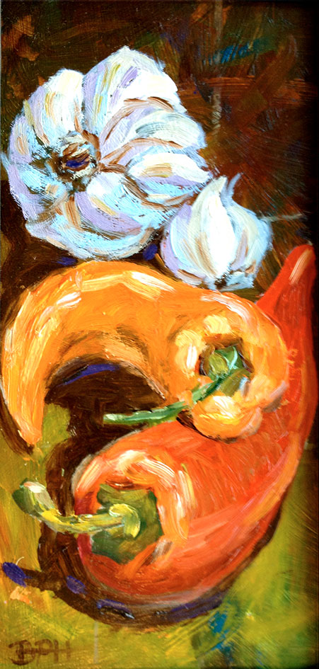 Peppers & Friends By Barbara Hageman | GearyGallery.com