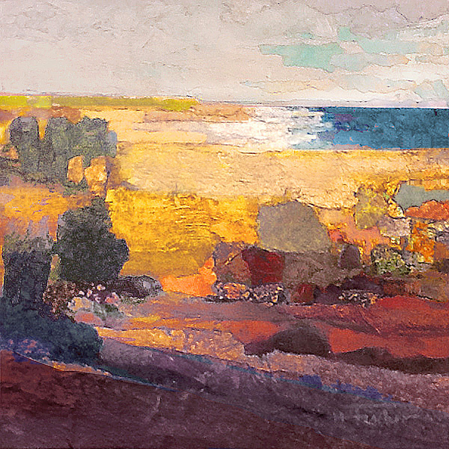 Looking East By Hans Fischer | GearyGallery.com