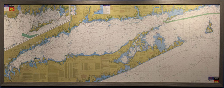 Chart of Long Island Sound | GearyGallery.com